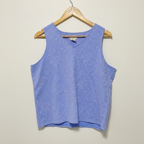 Tops | Intimate Essentials Tank Large Purple | Poshmark